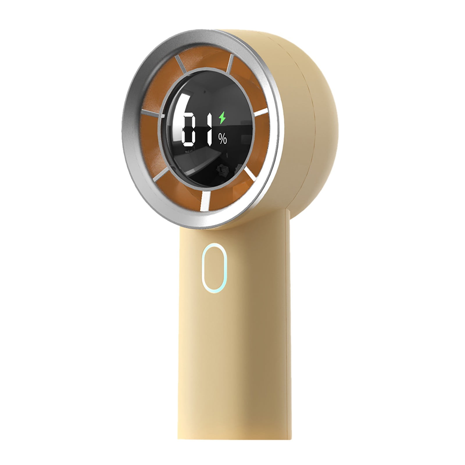 Powerful Handheld Fan Mini Small Pocket Fan Display Electricity In Real ...