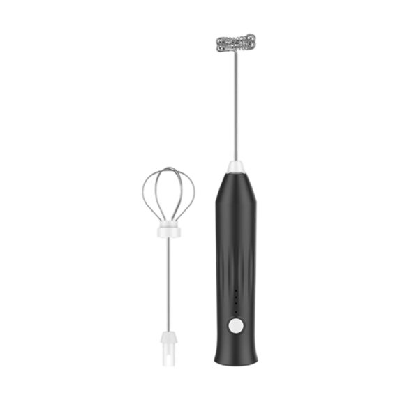 Powerful Handheld Milk Frother Electric Whisk, Rechargeable Foam Maker ...