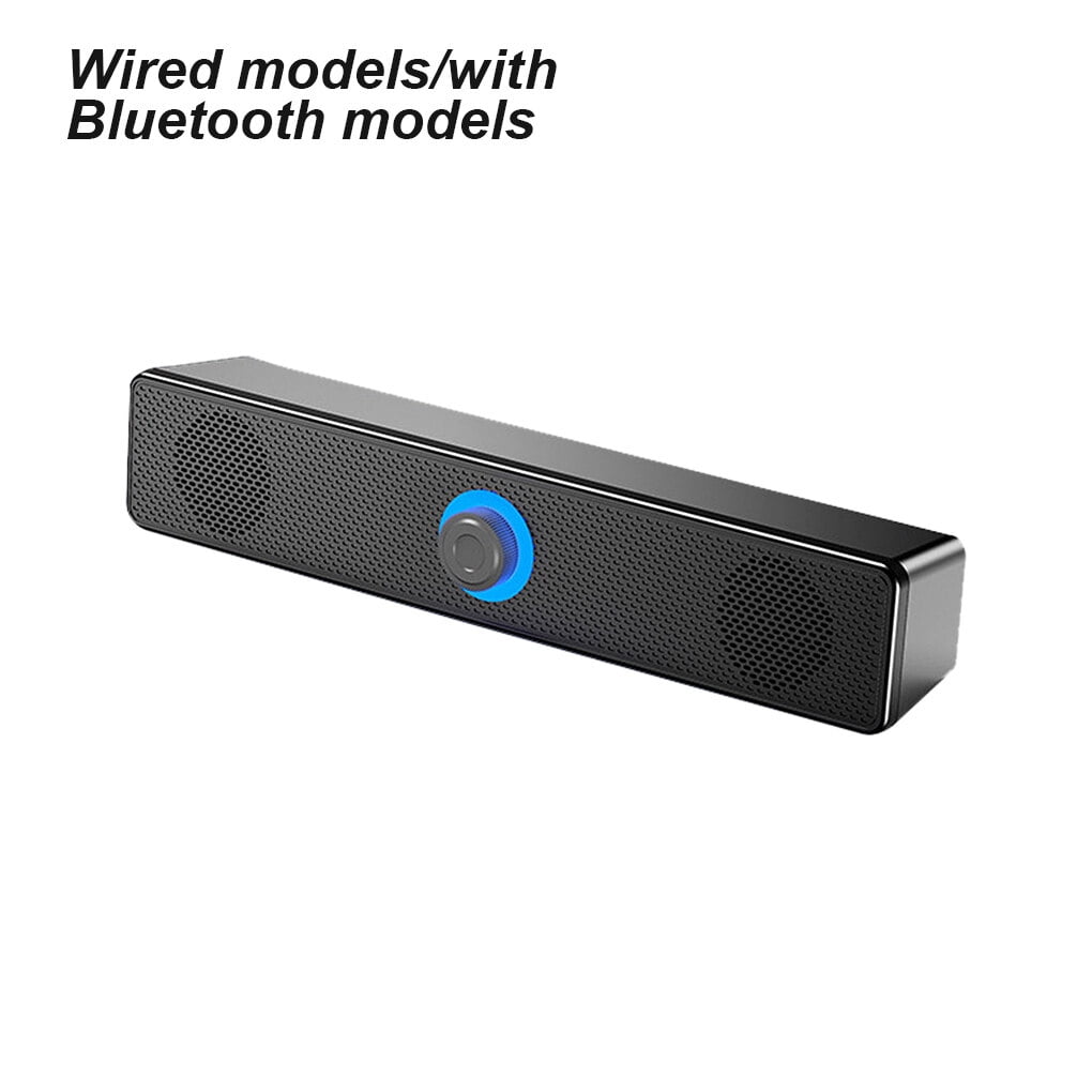 Powerful Home Theater Sound Bar with Bluetooth, AUX, USB, Wired ...