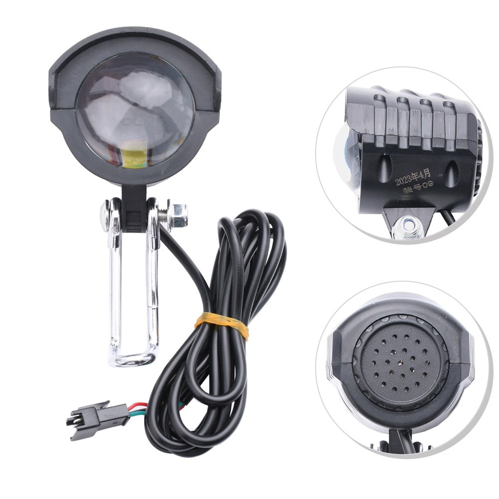 Powerful Horn Headlight For Electric Scooters And Bicycles Water ...