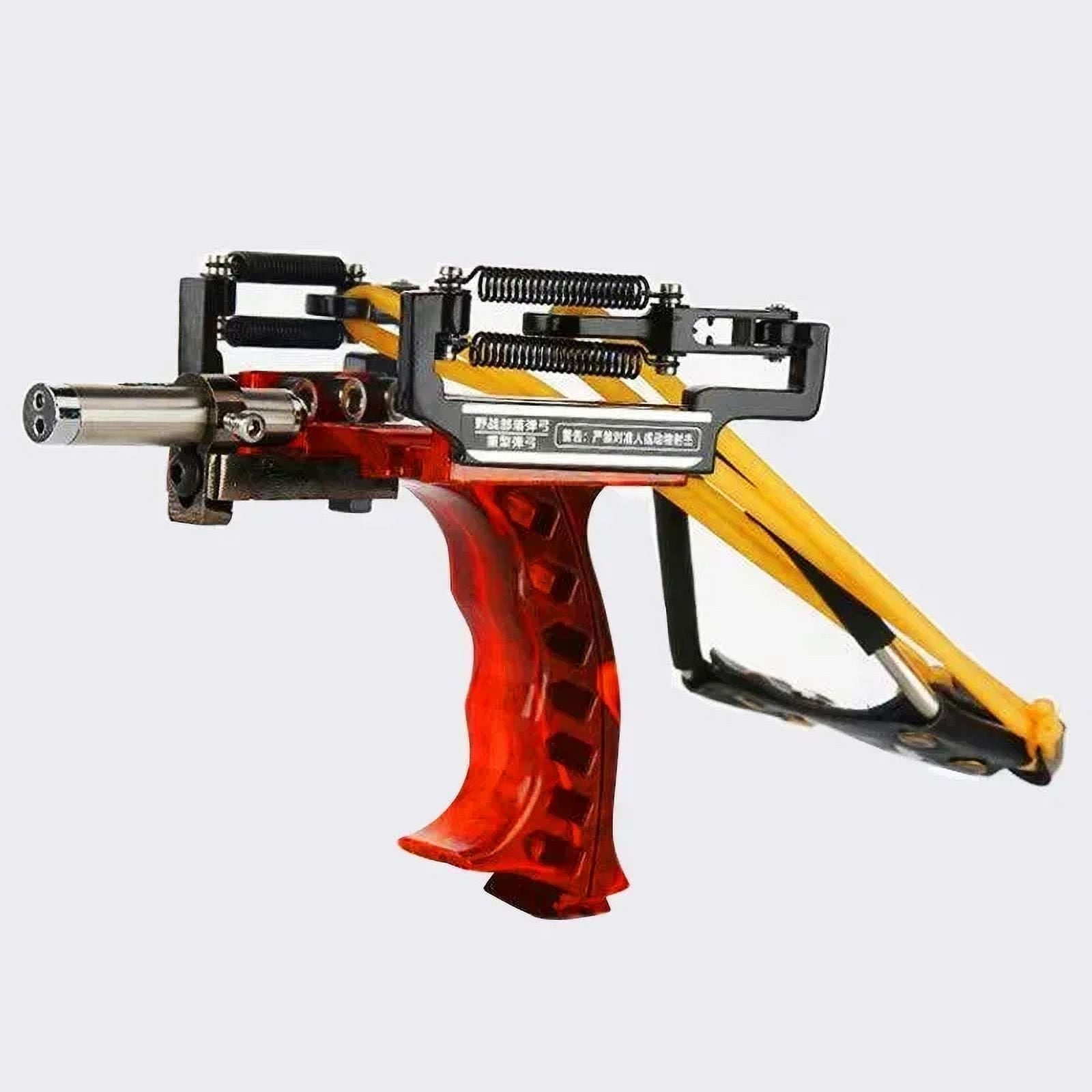 Powerful Laser Spring Metal Slingshot with Magnetic Wrist Support ...