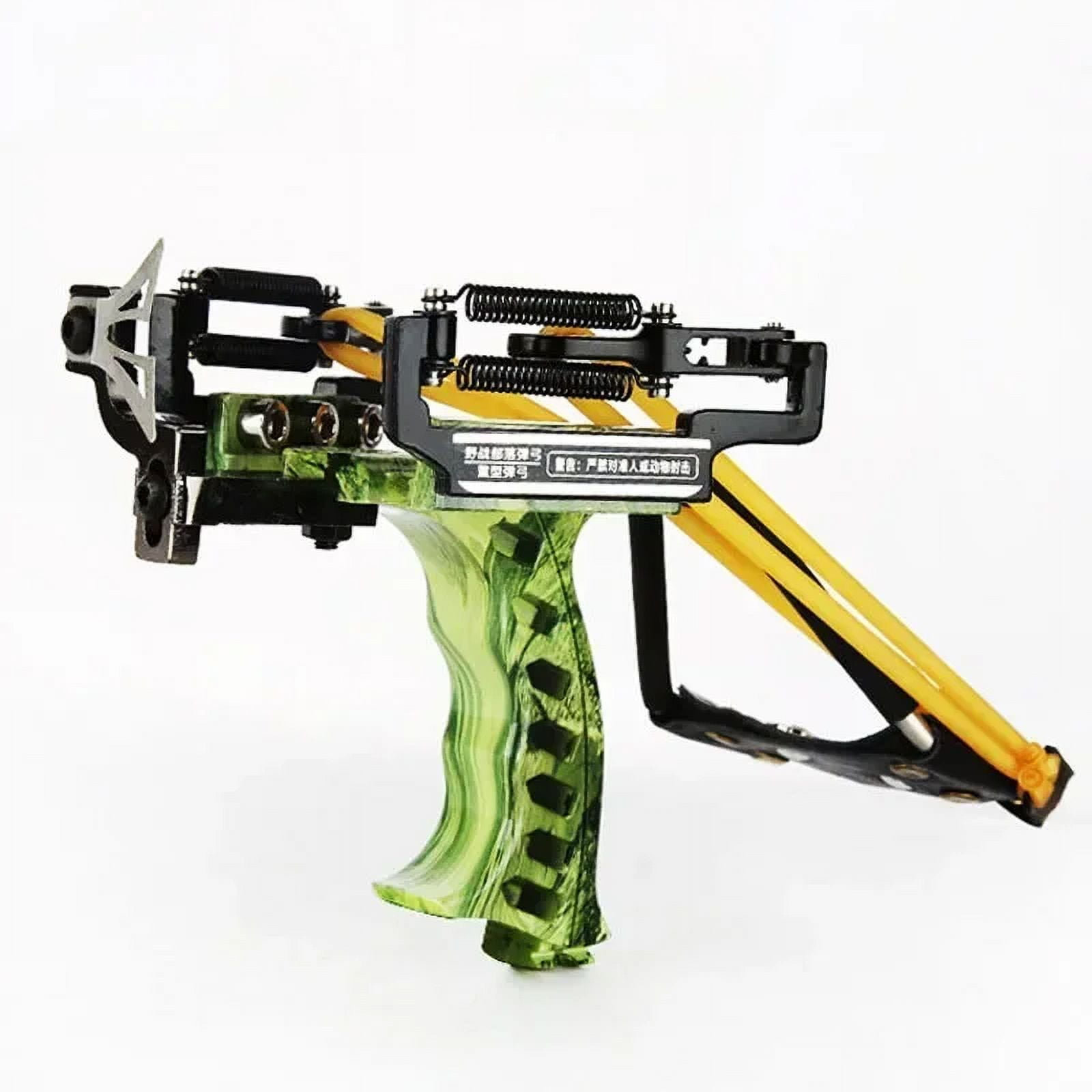 Powerful Metal Slingshot, Magnetic Wrist Support, 30-59 Pound Draw ...