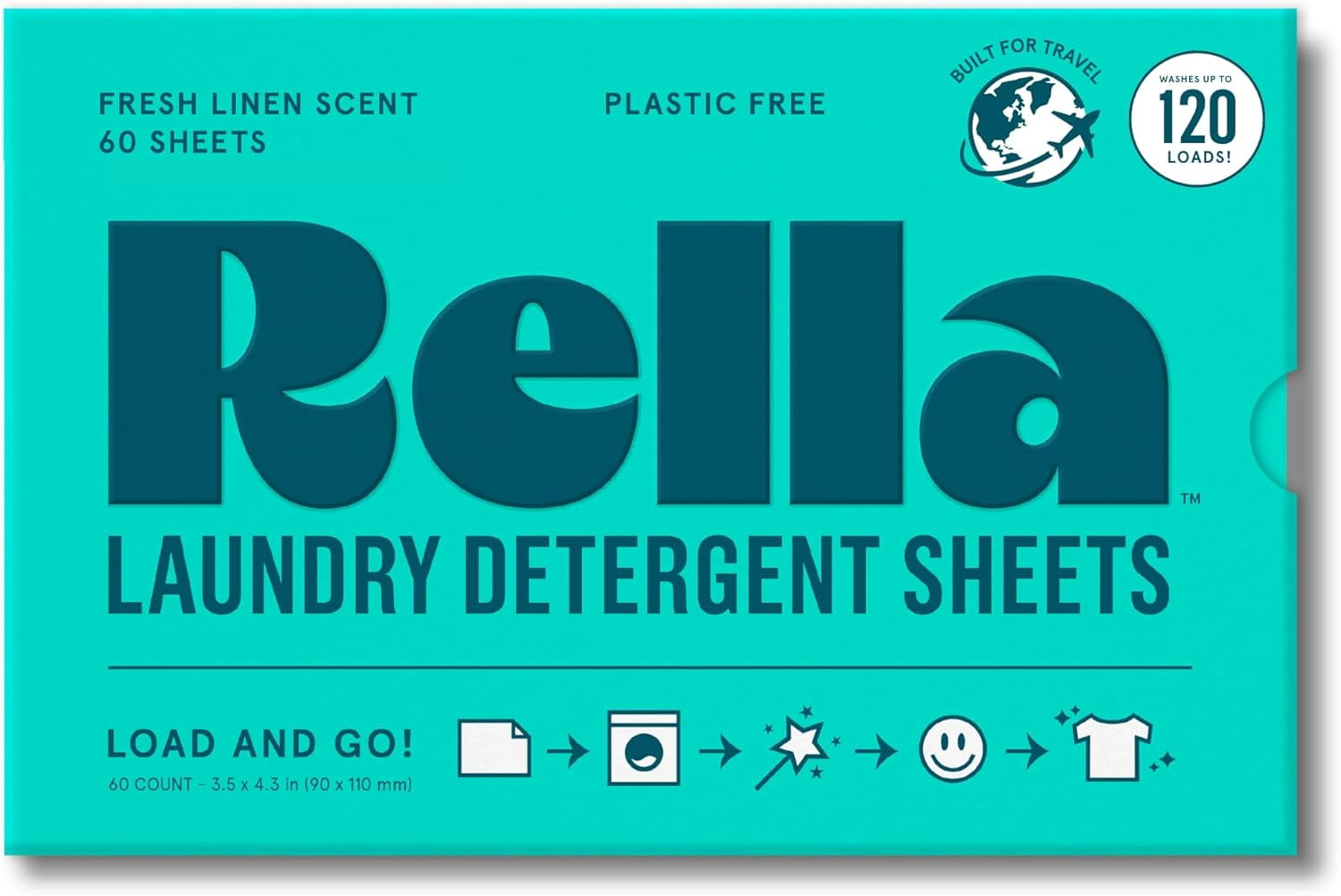 Powerful Laundry Detergent Sheets, 120 Loads, Family Owned & Operated ...