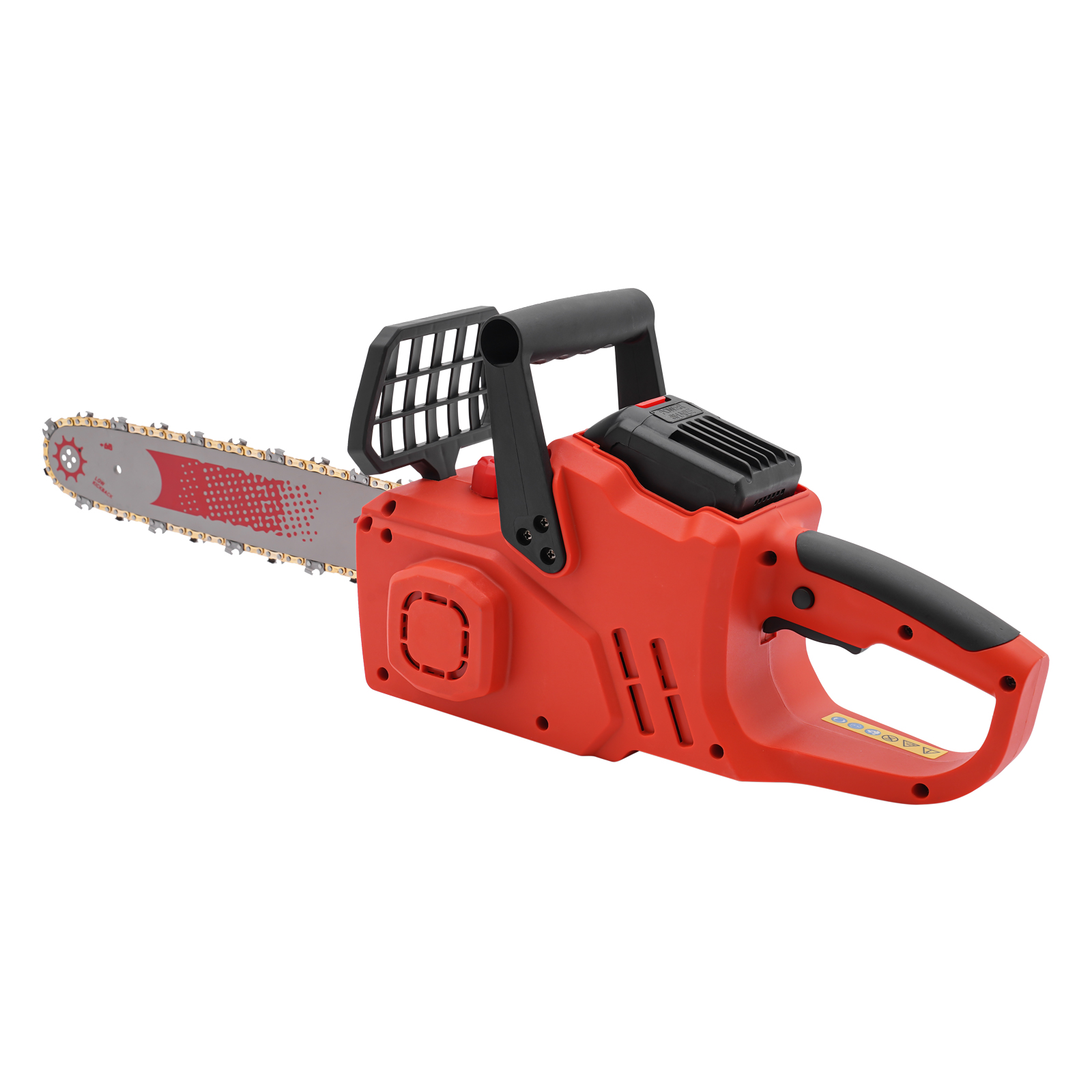 Powerful Lithium Battery Chain Saw with 16-Inch Guide, Automatic ...