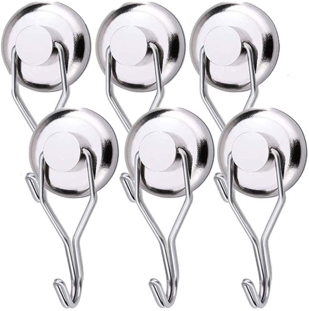Powerful Magnetic Hooks 45Kg 32D Neodymium Swivel Fridge Magnet Hook ...