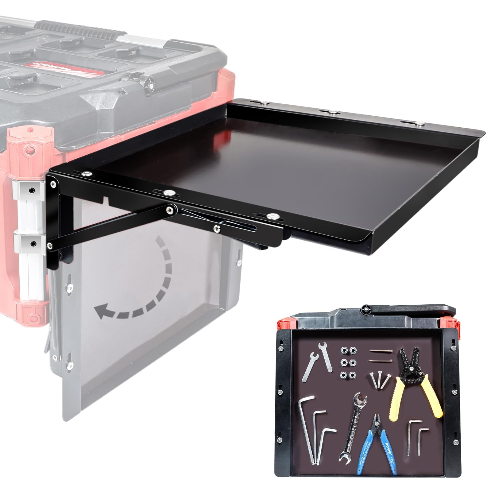 Powerful Magnetic Kit for Milwaukee Packout Toolbox, Folding Table Top ...