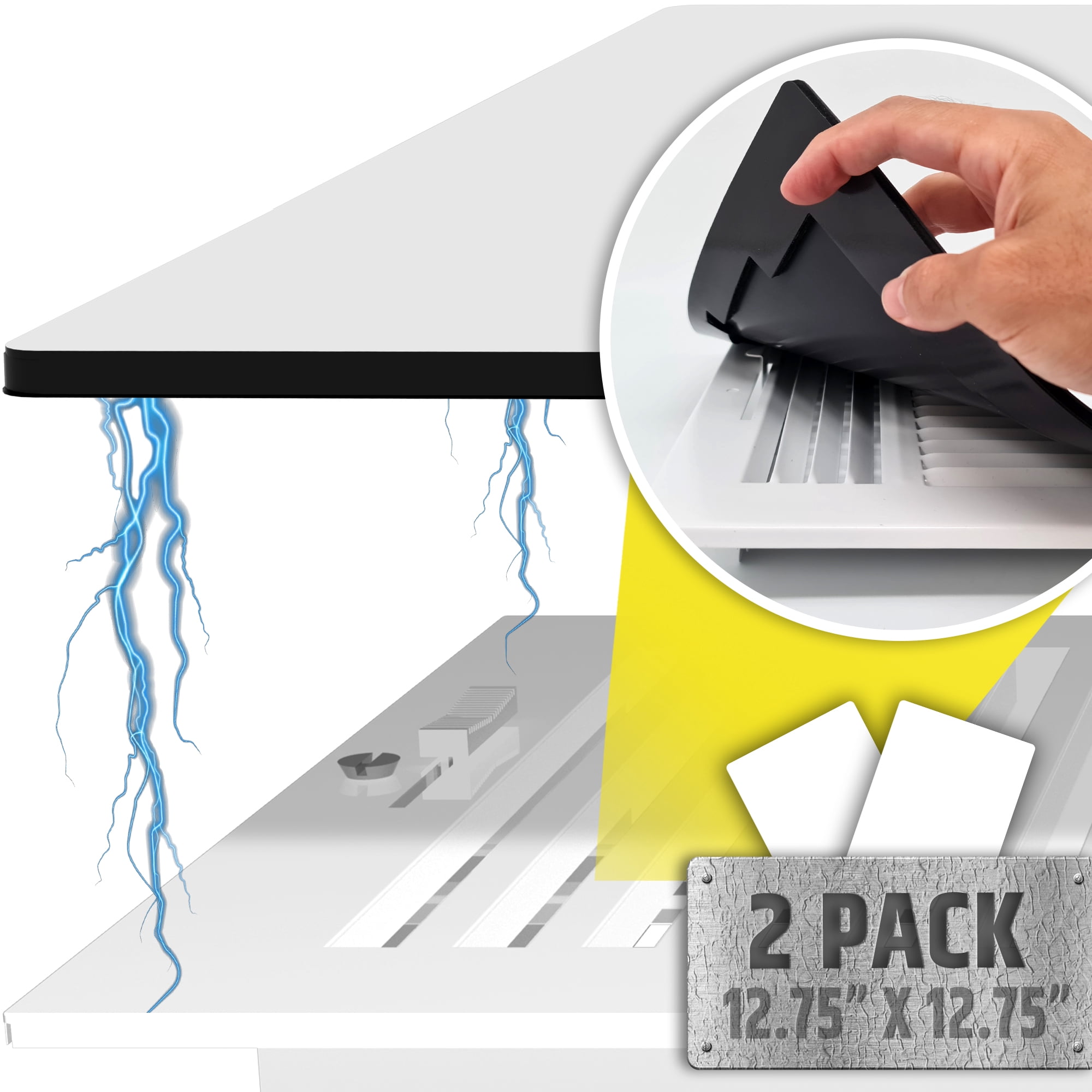 Powerful Magnetic Vent Covers (2-Pack) That Will Never Fall Off ...
