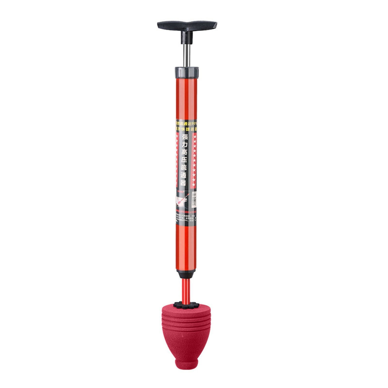 Powerful Manual Drain Plunger Pump for Sink, Toilet, and Bathtub Clogs ...