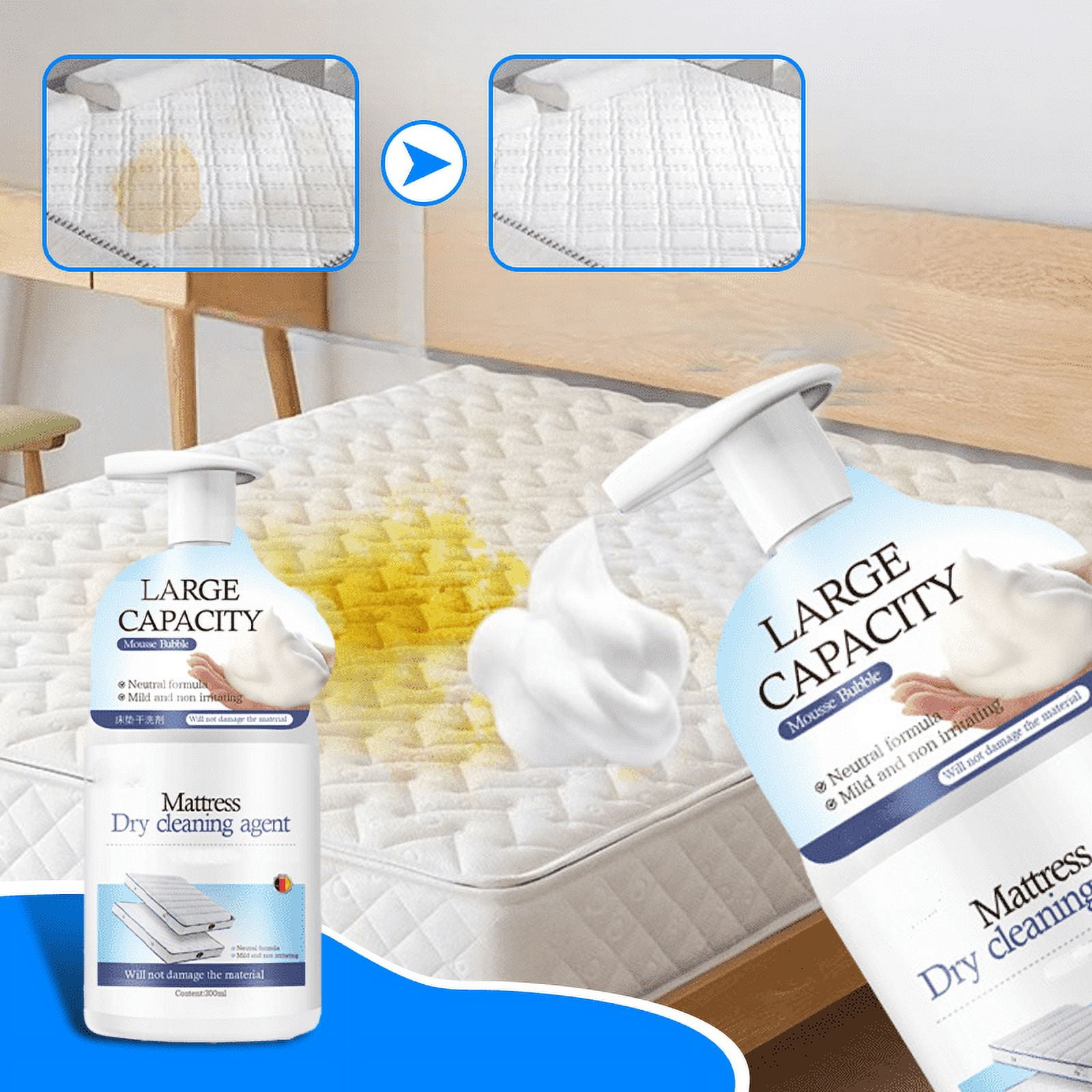 Powerful Mattress Cleaner for Yellow Stain Removal on Mattresses and ...