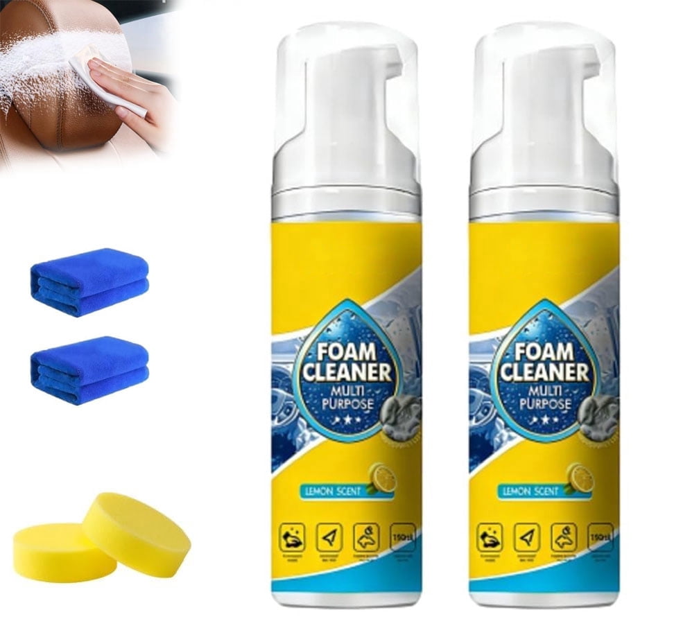 Powerful & Multipurpose Car Interior Foam Cleaner, All-Purpose Rinse ...
