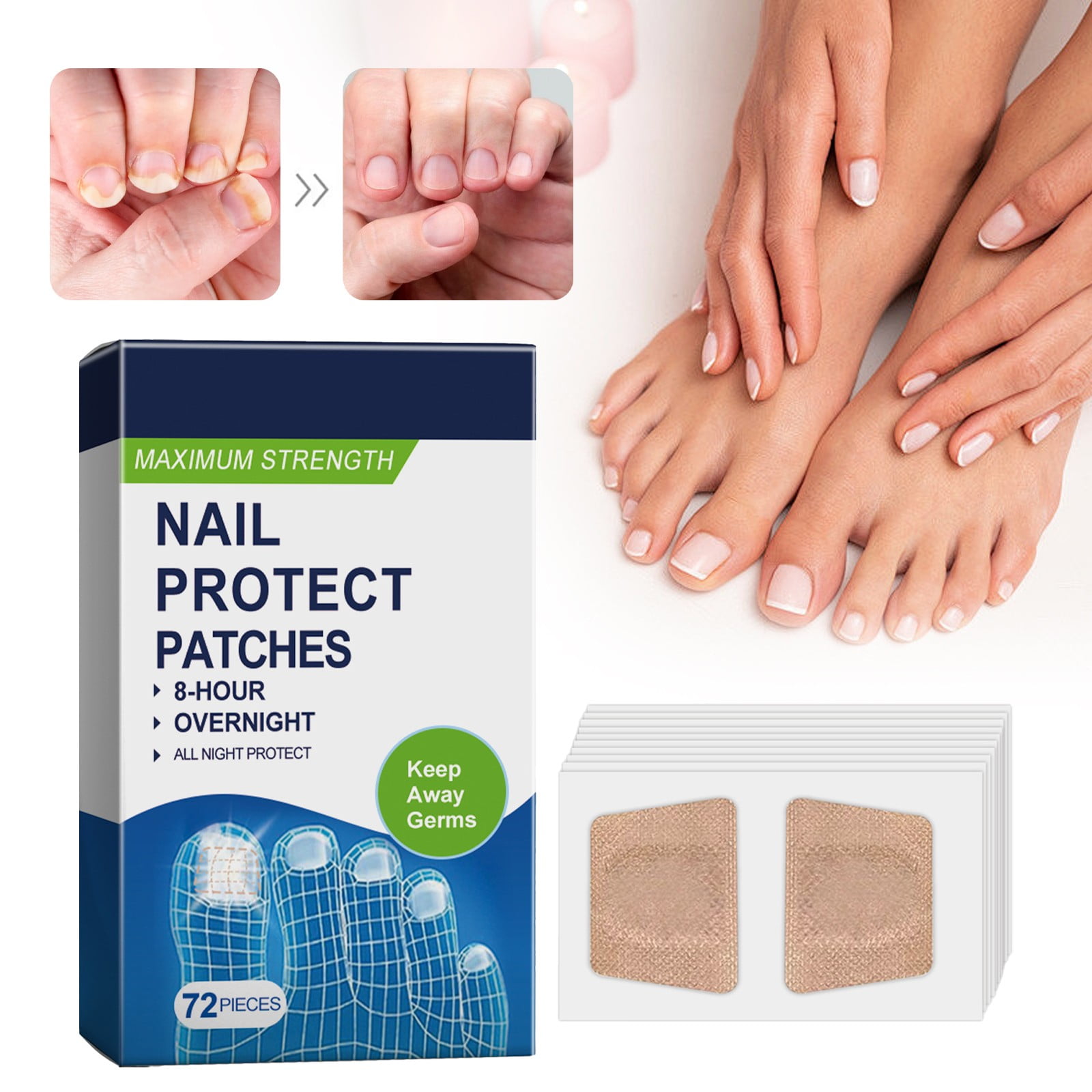 Powerful Nail Patch, Clinically Proven Formula, Deep Penetration For ...