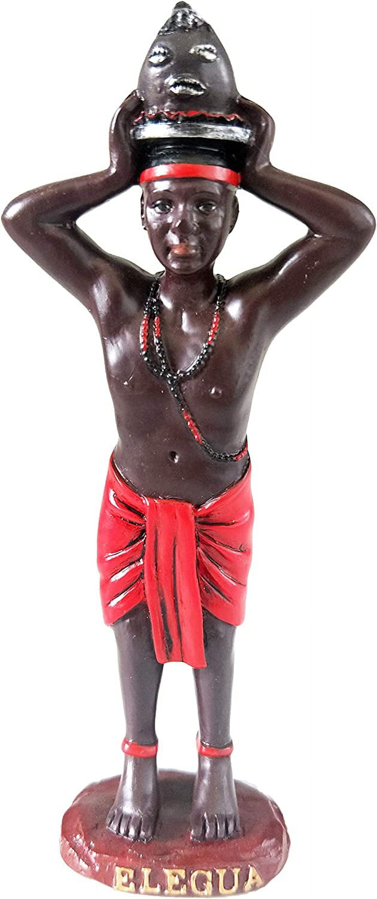 Powerful 5-Inch Orisha Elegua Resin Statue Handmade Figurine for ...