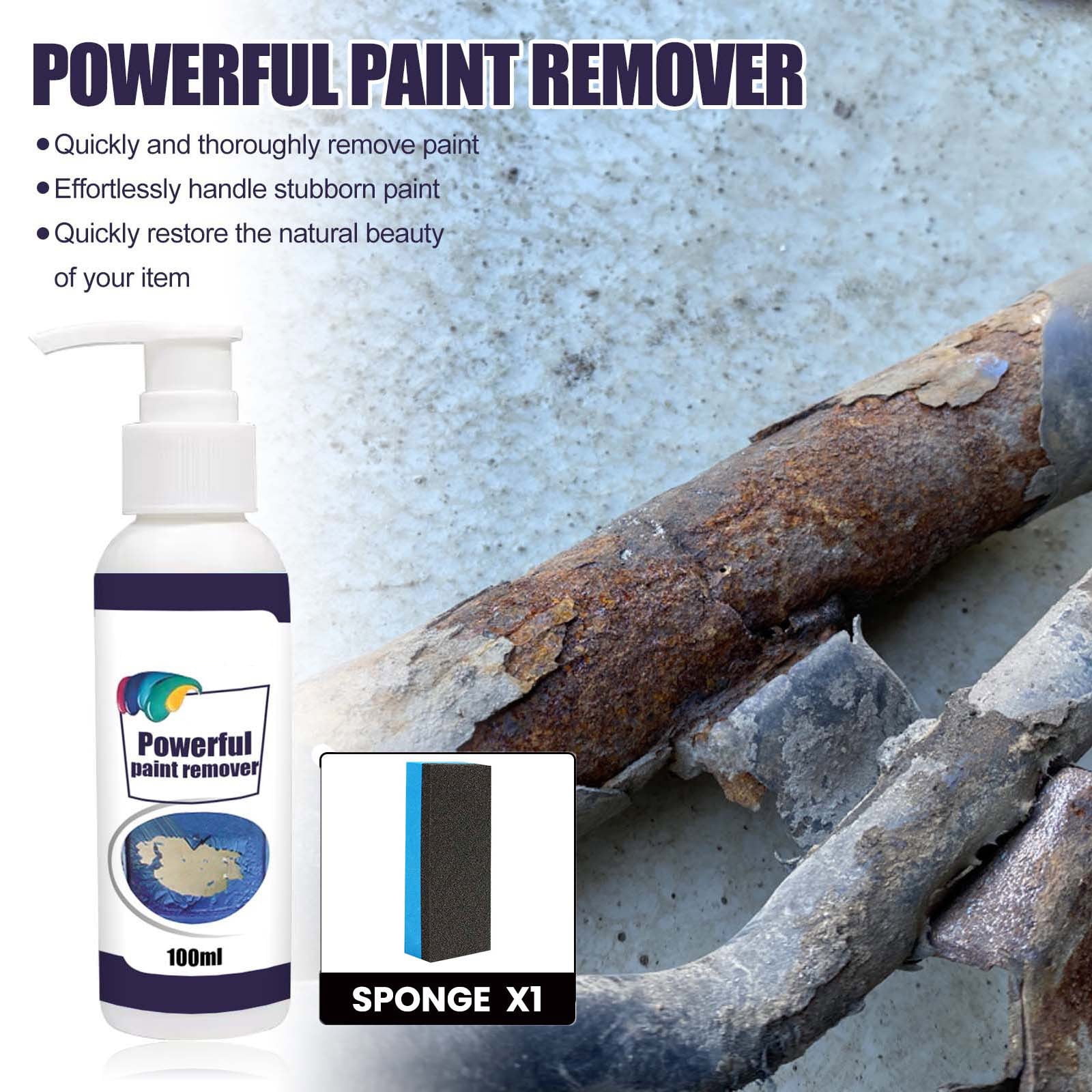 "Powerful Paint Remover & Cleaning Emulsion - 100ml, Fast-Acting ...