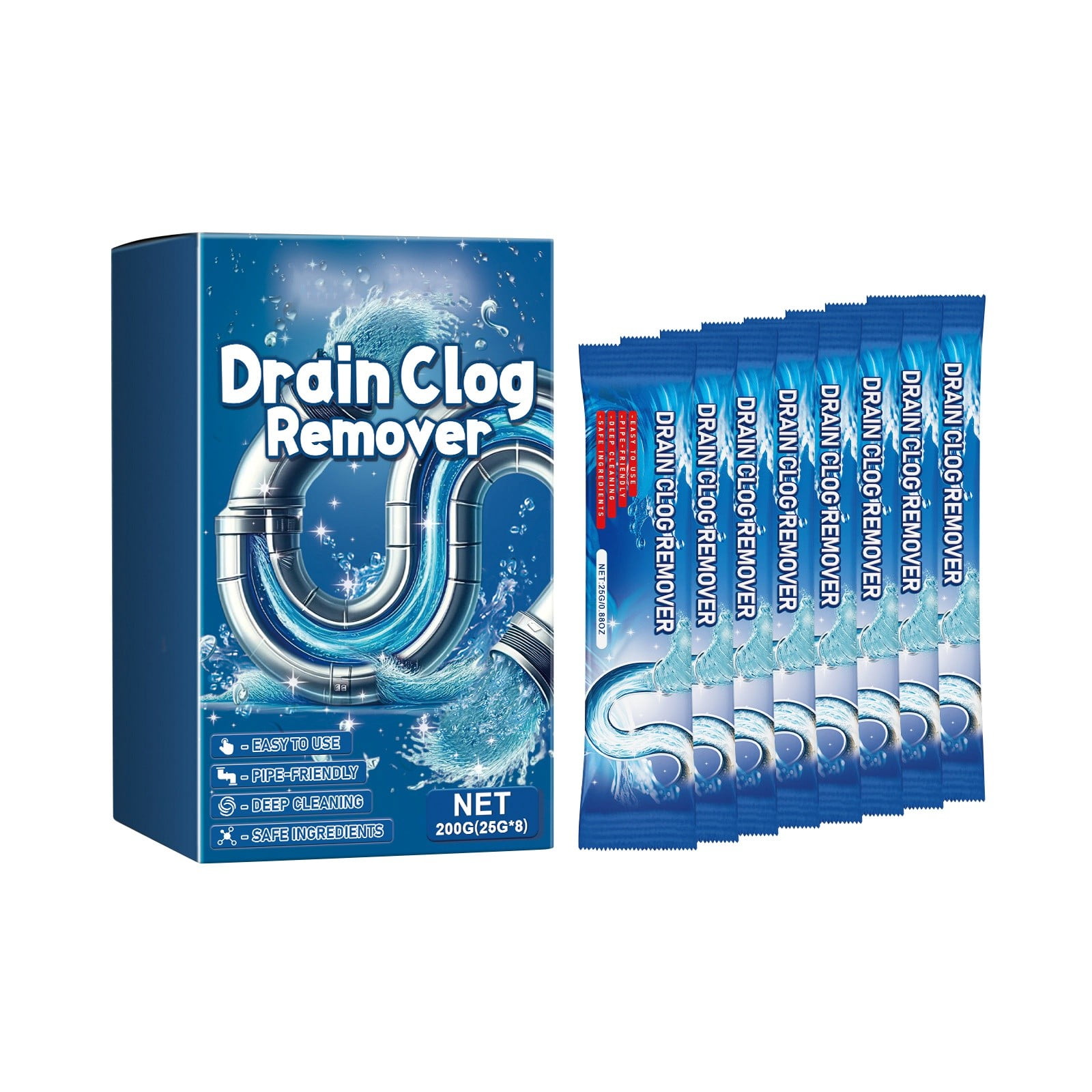 Powerful Pipe Descaling Powder – 15-Minute Unclogging, Safe for All ...