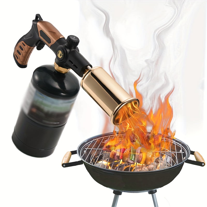 Powerful Portable Propane Cooking Torch - Adjustable Flame Jet Torch ...