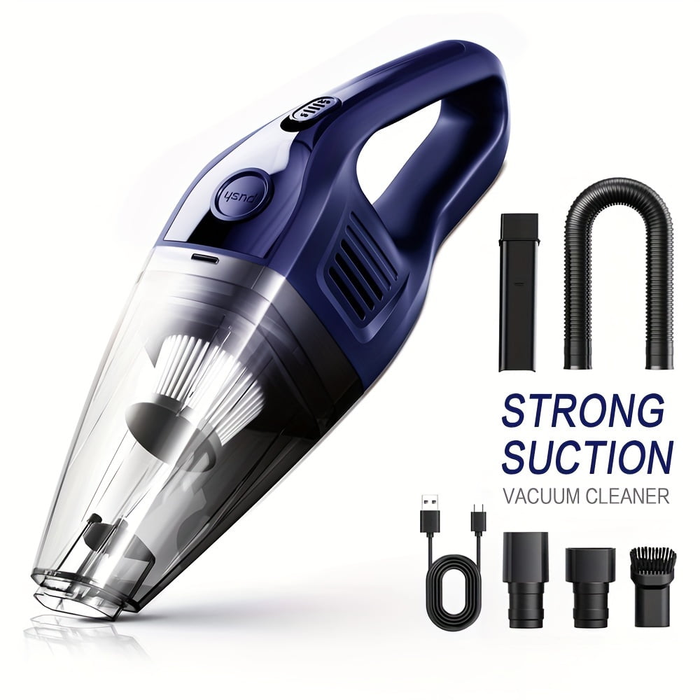 Powerful Portable Vacuum Cleaner - Wireless Handheld Mini Cleaning ...
