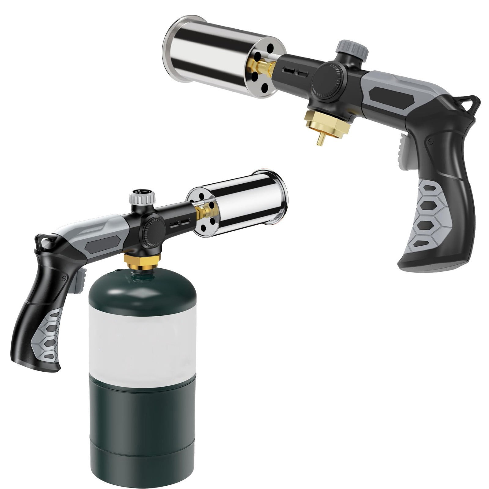 Powerful Propane Torch, Flamethrower with Turbo Mode, Charcoal Torch ...