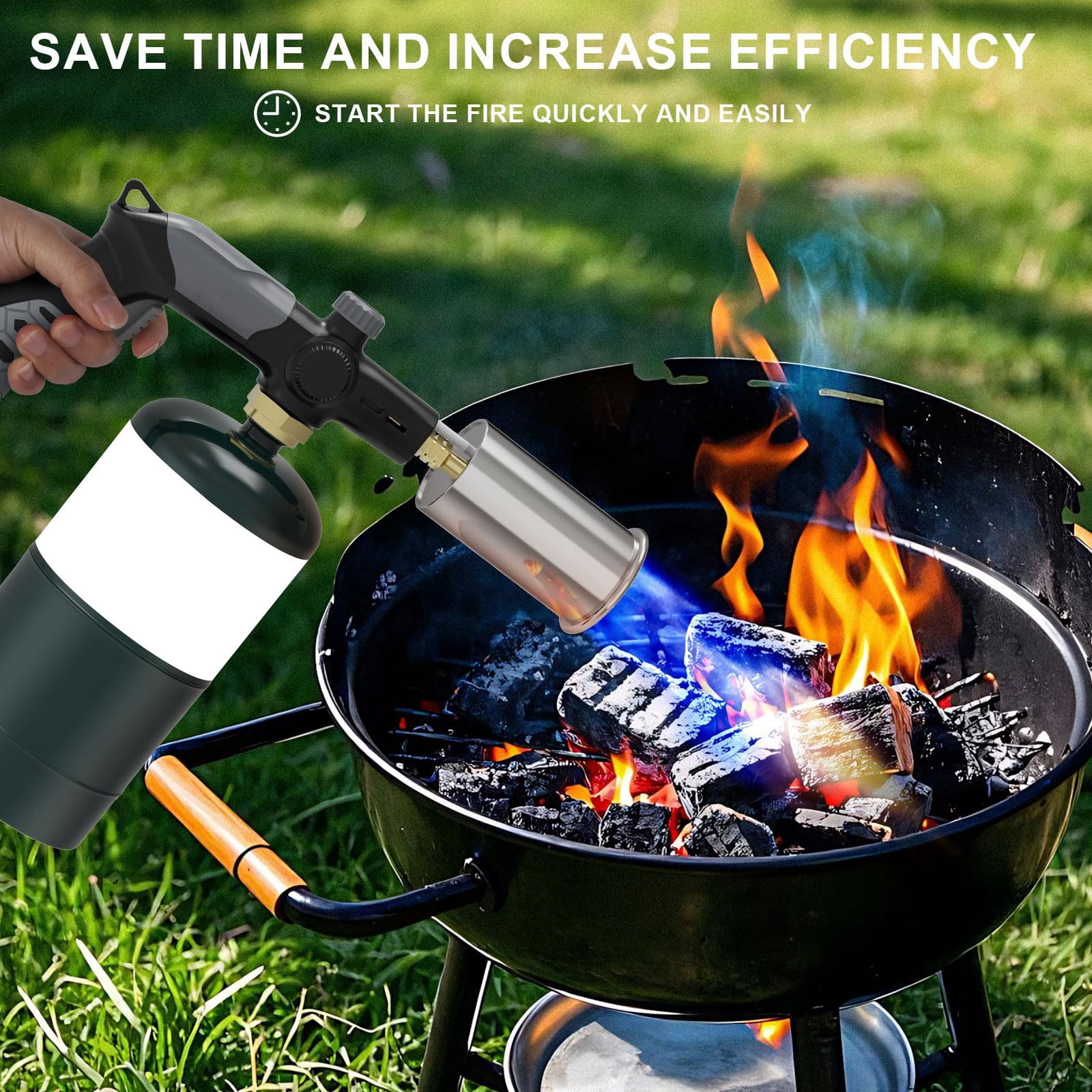 Adjustable Propane Torch for Cooking, Grilling & BBQ, High Heat ...