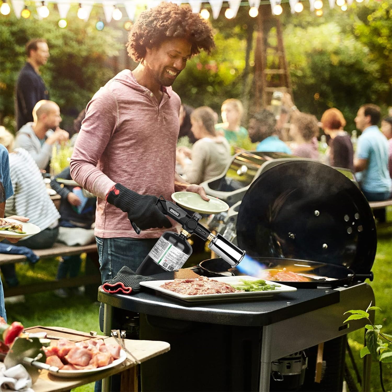 Powerful Propane Torch for Grilling, Searing, BBQ & Welding ...