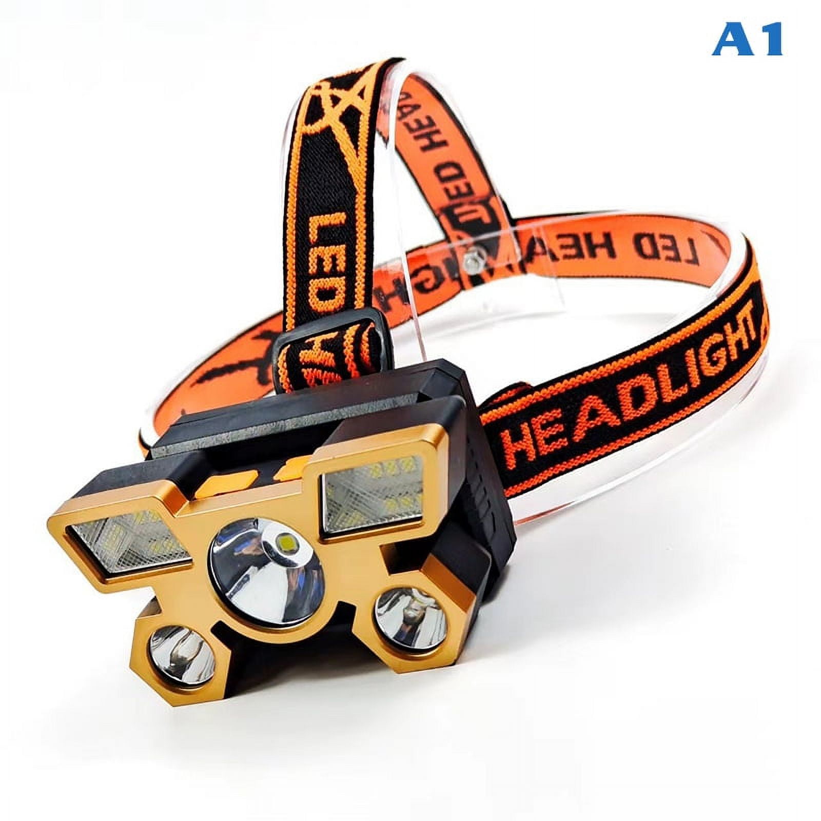 Powerful Rechargeable Head Flashlight for Fishing Led Headlamp Camping ...