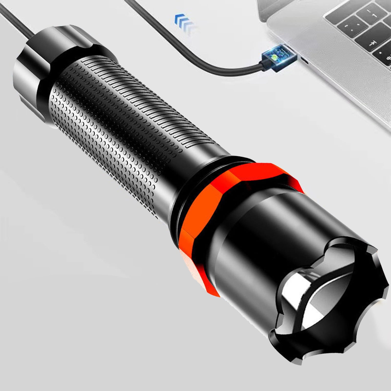 Powerful Rechargeable Outdoor Flashlight for Camping Long Range ...