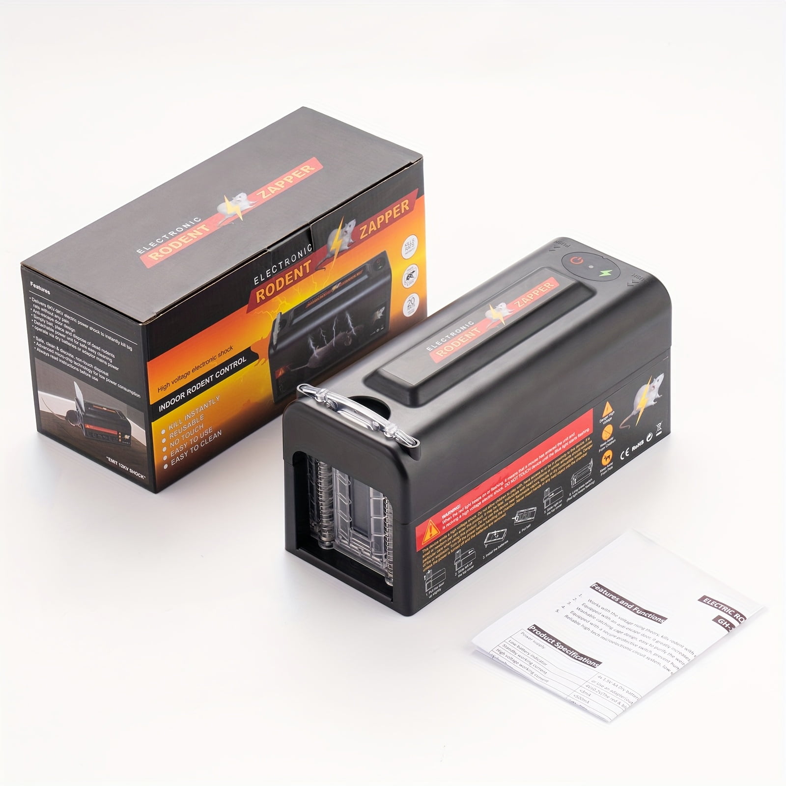 Powerful Rodent Zapper - Small Kitchen Appliances Bug Zappers ...