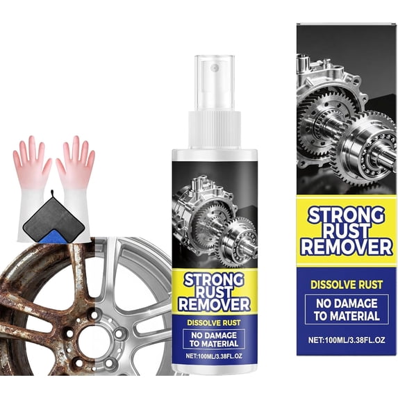 Powerful Rust Remover Spray For Cars,Multipurpose Rust Stain Remover ...