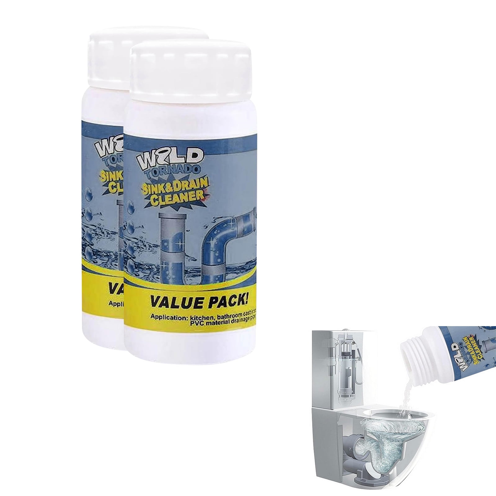 Powerful Sink & Drain Cleaner, Pipe Dredge Deodorant,Powerful drain ...