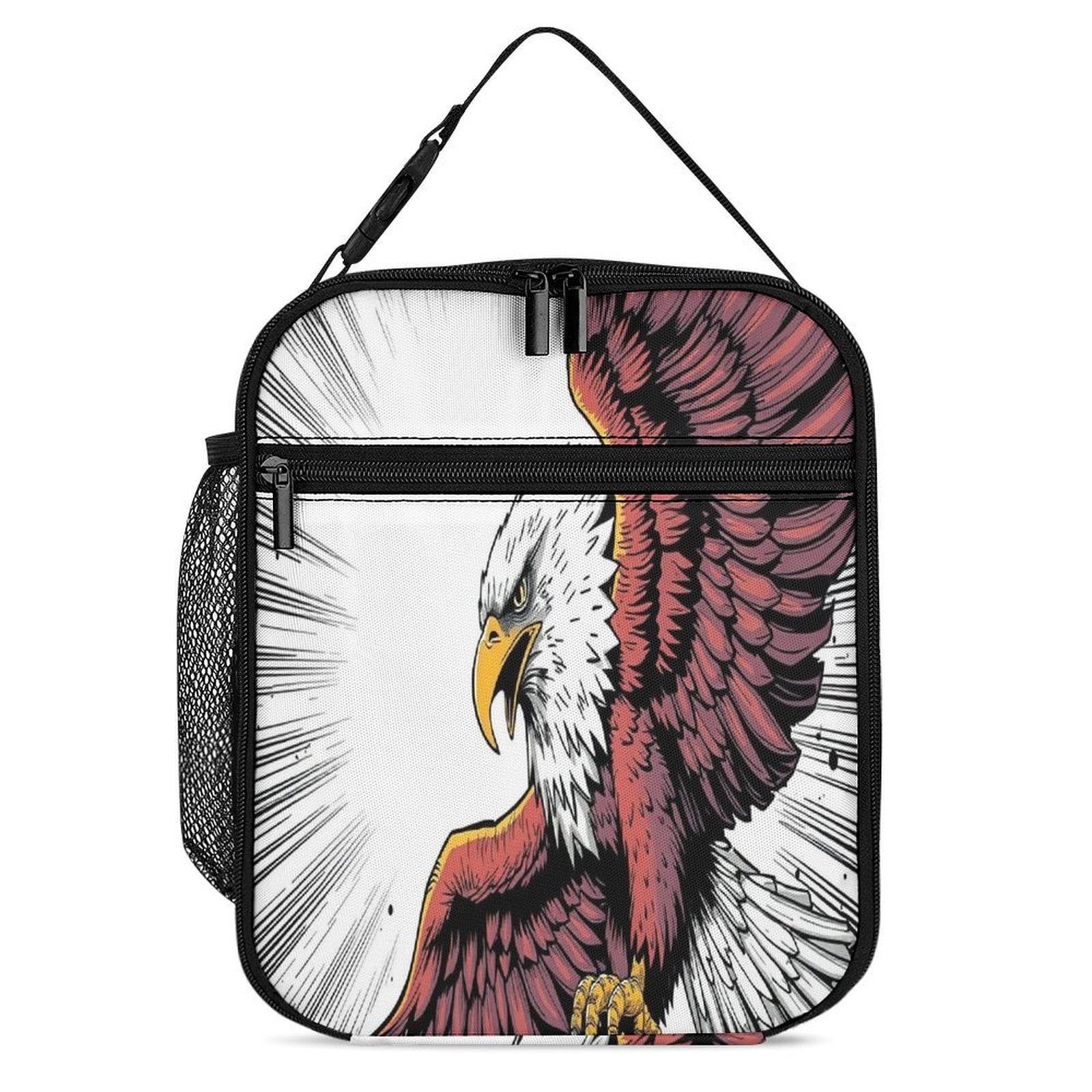 Powerful Soaring Eagle Lunch Box Food Bag for Work Office Outdoor ...