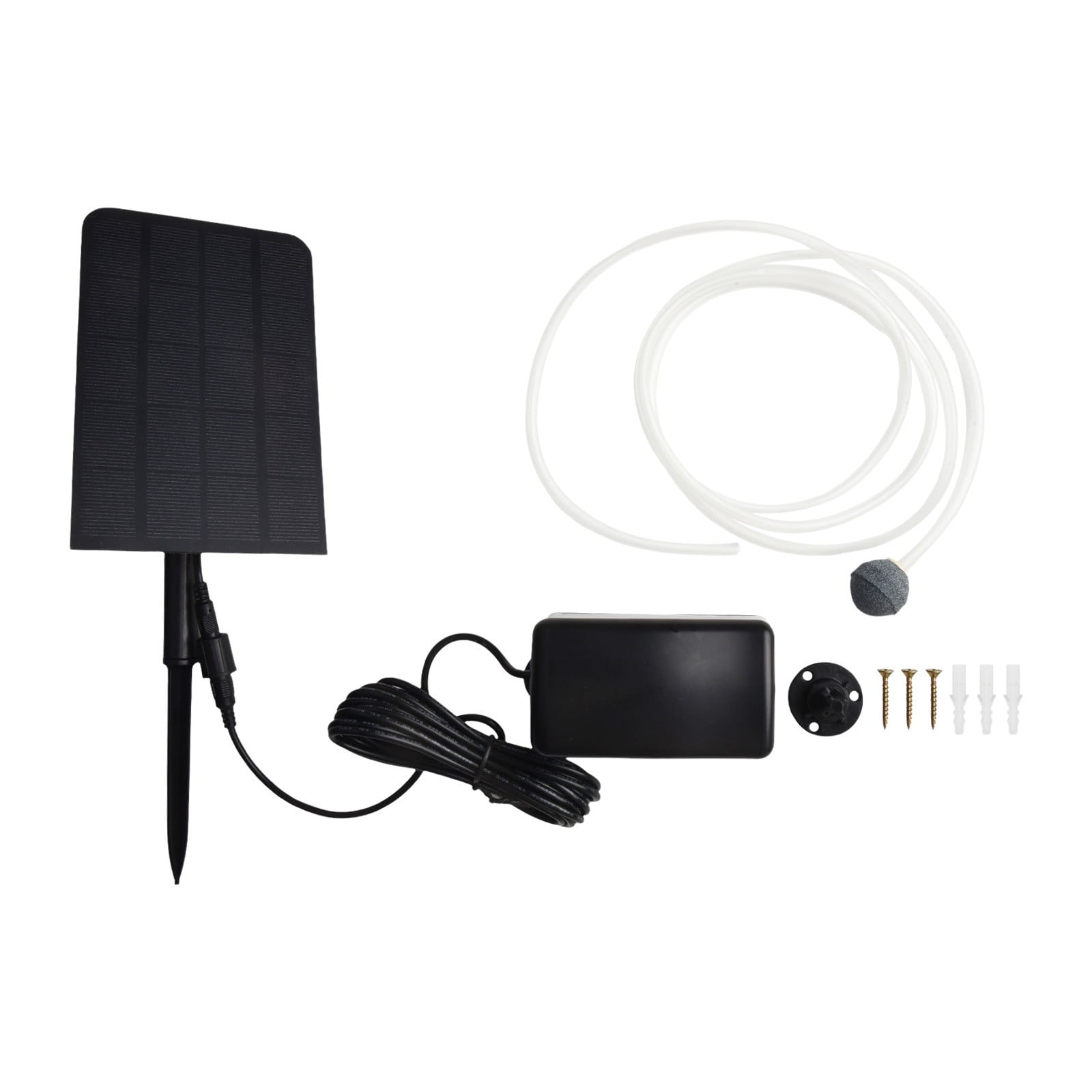 Powerful Solar Oxygen Pump for Aquariums Ponds 2 5W Low Noise Easy ...