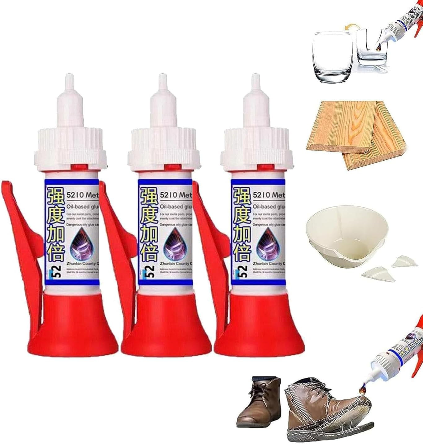 Powerful Solder Multi-Material Repair Adhesive,5210 Met Oil Based Glue ...