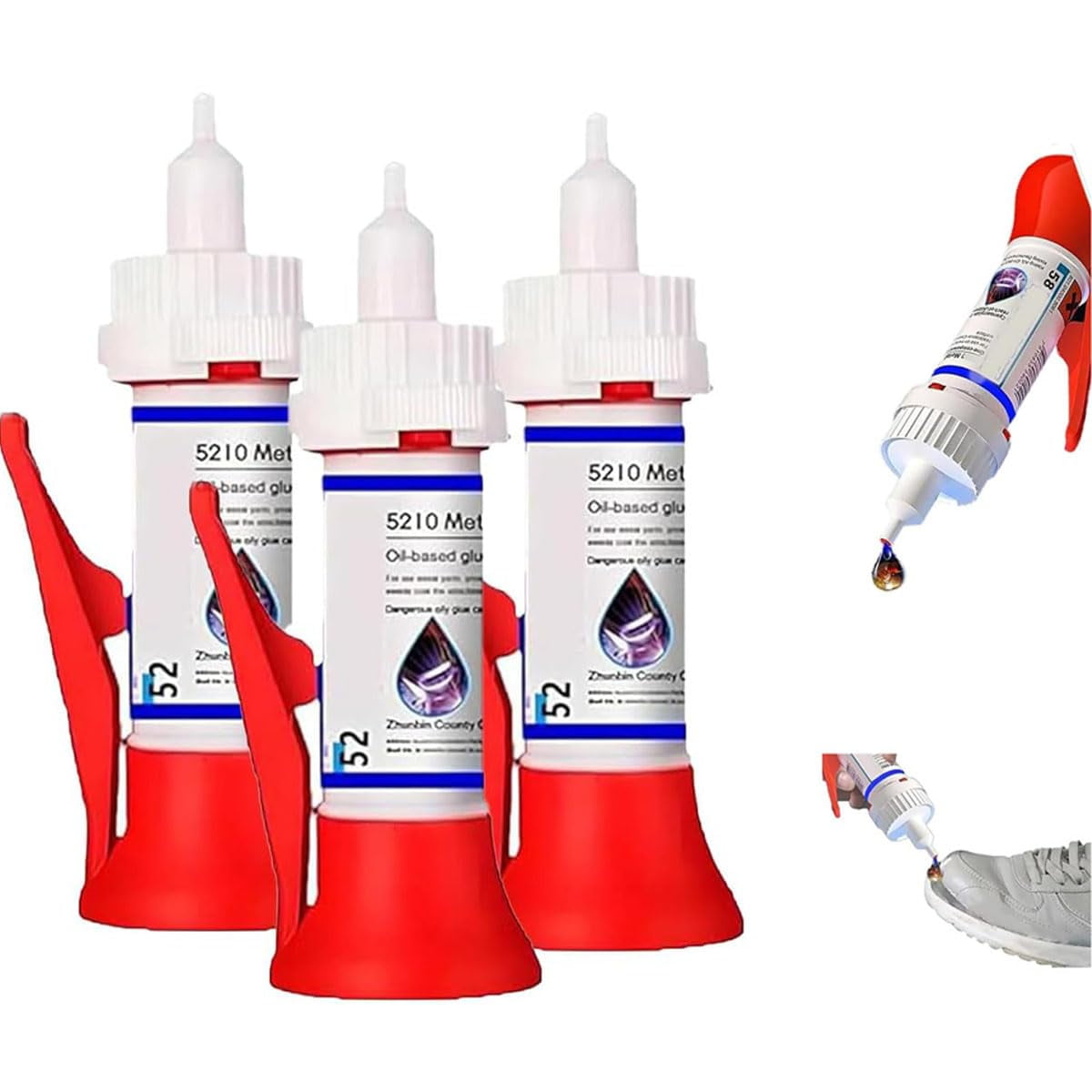 Powerful Solder Multi-Material Repair Adhesive, 5210 Met Oil Based Glue ...