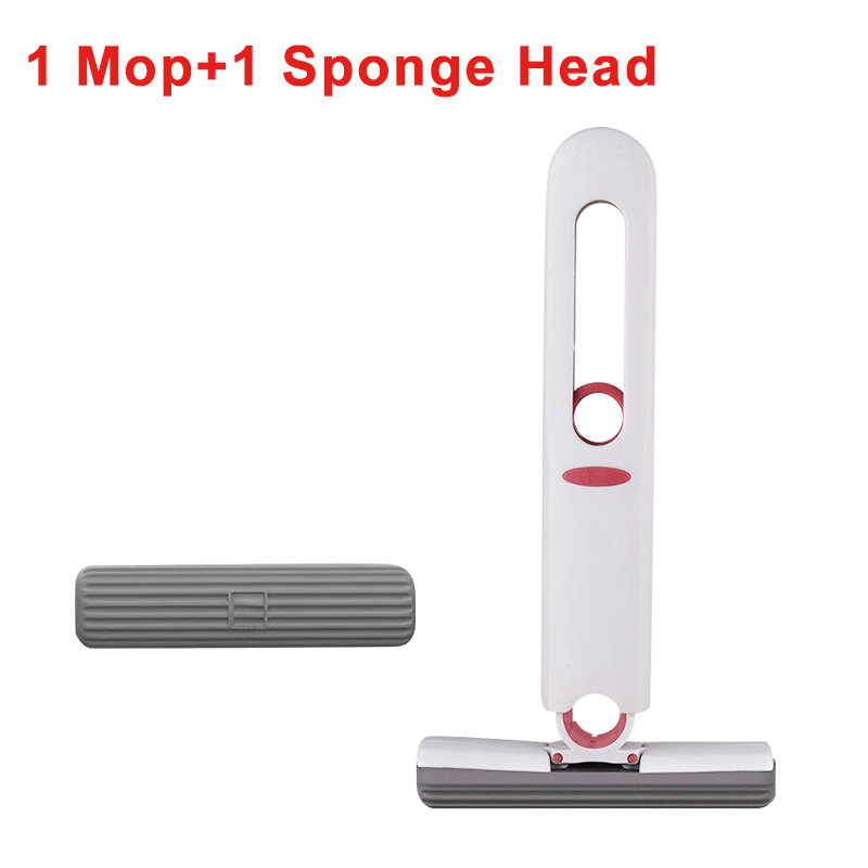 Powerful Squeeze Mini Mop Folding Cleaning Mops With Sponge Self ...
