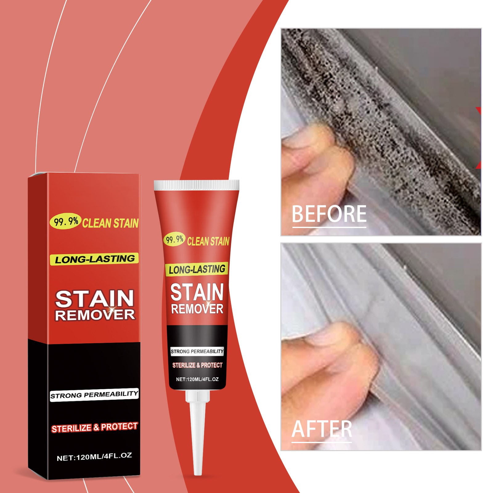 Powerful Stain Remover Gel | Multi-Surface Deep Penetrating Cleaner ...