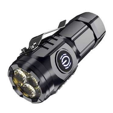 High Power Xhp70 LED Flashlight with Heavy Duty Rechargeable Lithium ...