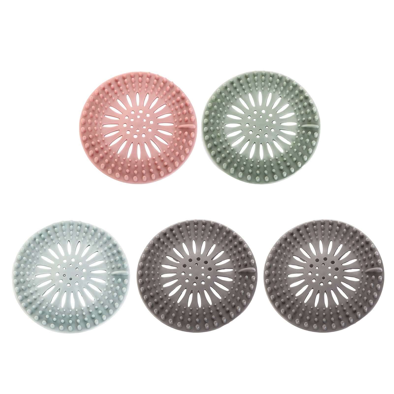 Powerful Suction Drain Cover 5pcs Floor Drain Cover Silicone Material ...