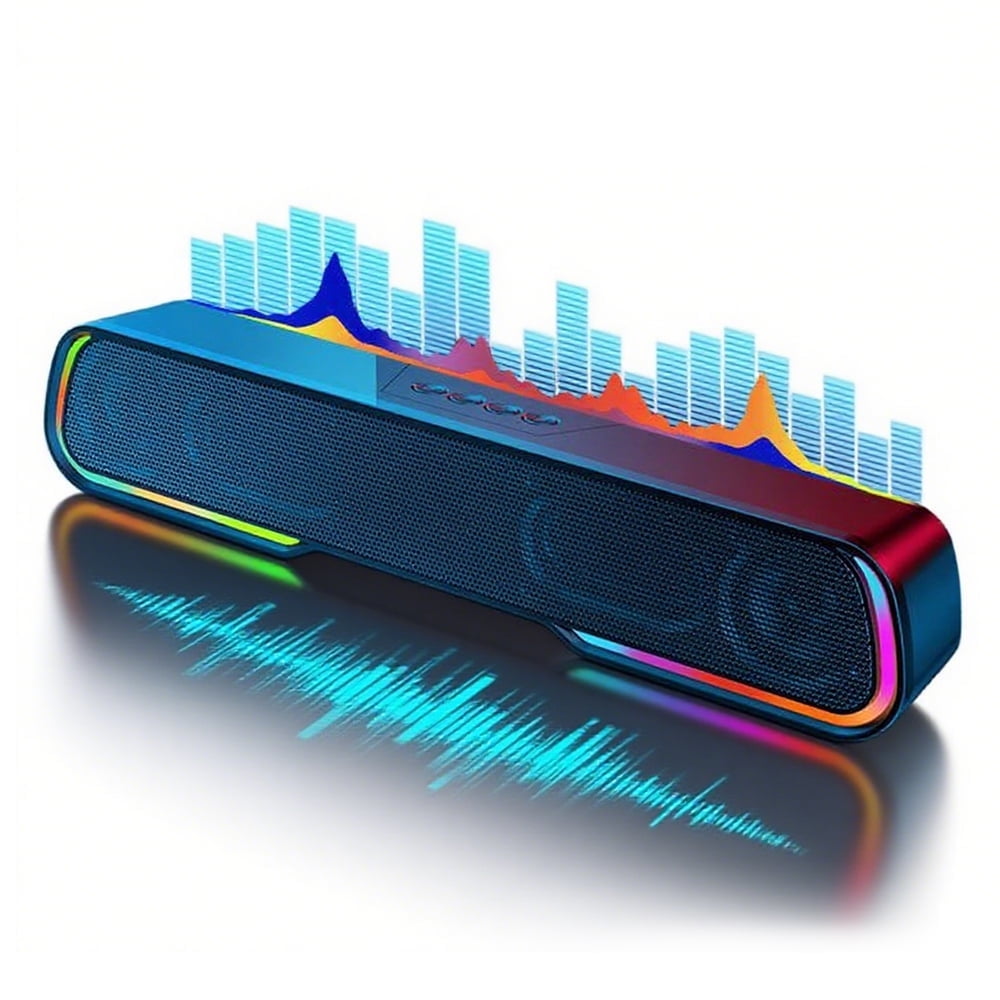 Powerful TV Sound Bar Home Theater Subwoofer Soundbar with Bluetooth ...
