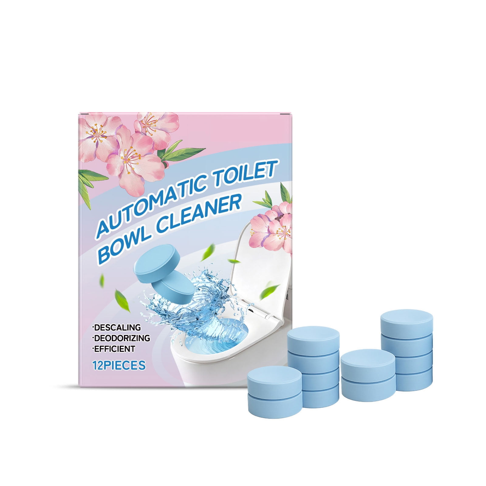Powerful Toilet Cleaning Tablets for Tough Stains, Automatic Cleaning ...