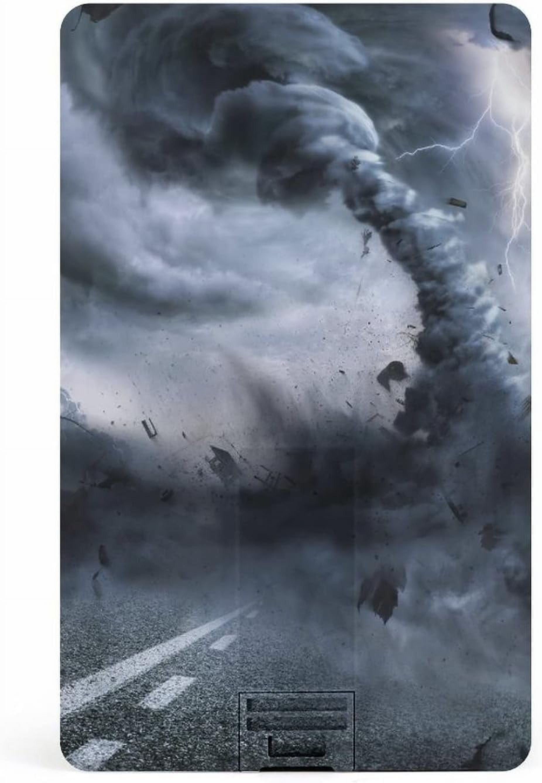 Powerful Tornado Usb Flash Drive Credit Card Design Thumb Drive Memory ...