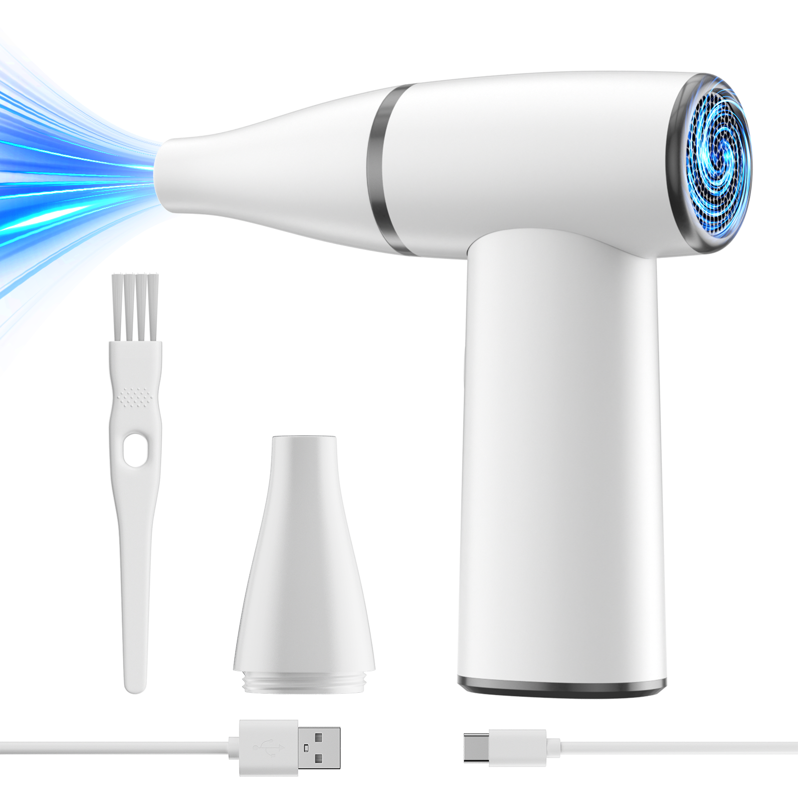 Mini Blower, 2024 Super Jet Fan Blower Mini Jet Blower Air Blower Gun ...