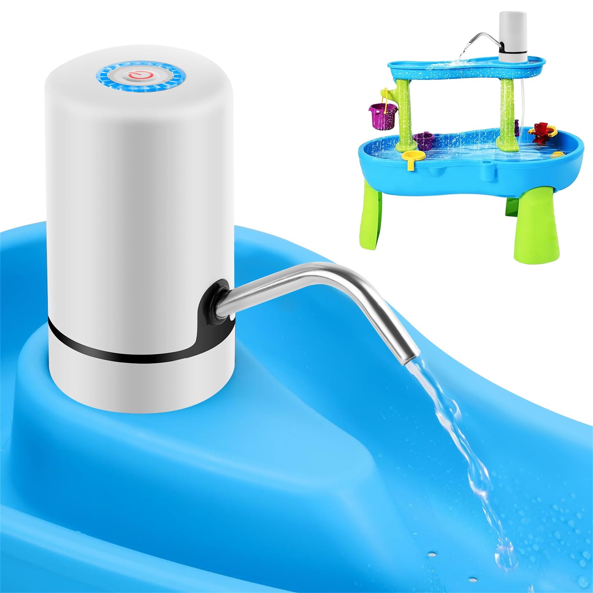 Powerful Water Table Pump for Kids and Toddlers,Water Table Accessories ...