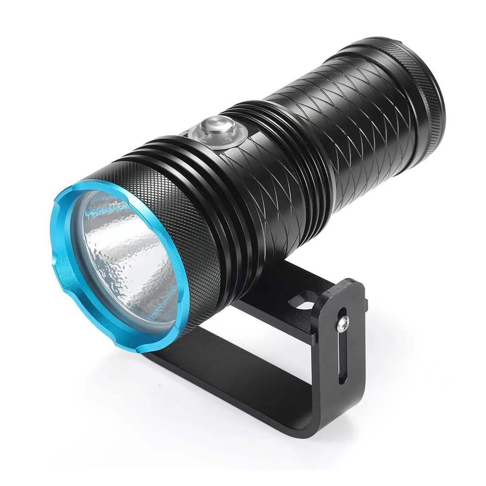 Powerful Waterproof 100M Depth Diving Flashlight Super Bright LED ...