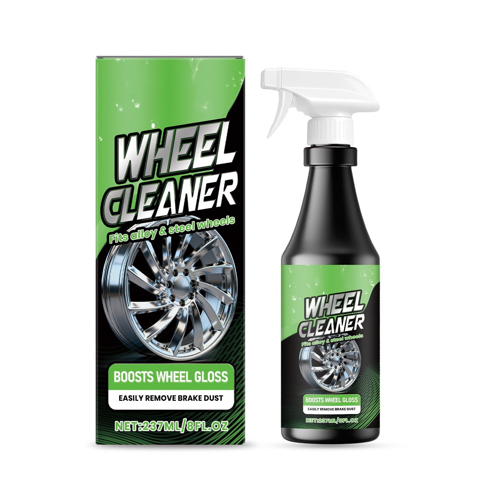 Powerful Wheel Hub Cleaner for Alloy and Steel Wheels - Gentle, Easy-to ...