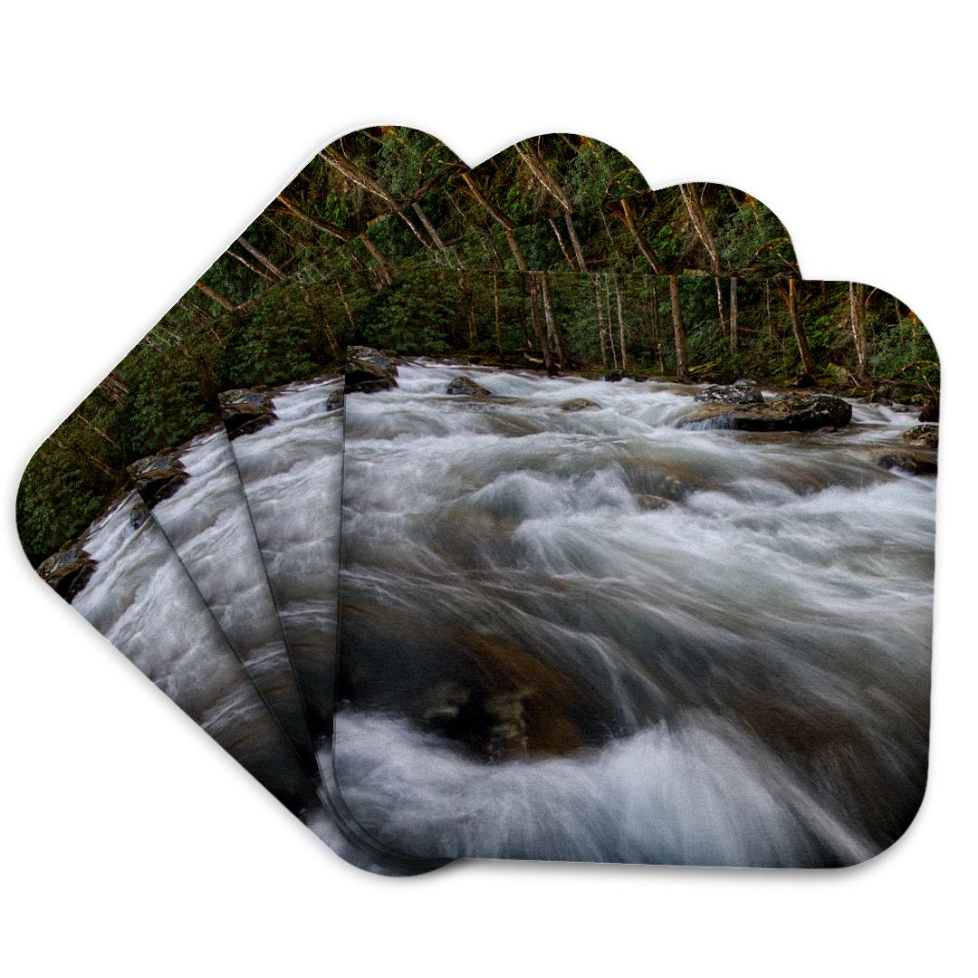 3drose, Powerful White Water Rapids Cascade Along the Thunderhead Prong ...