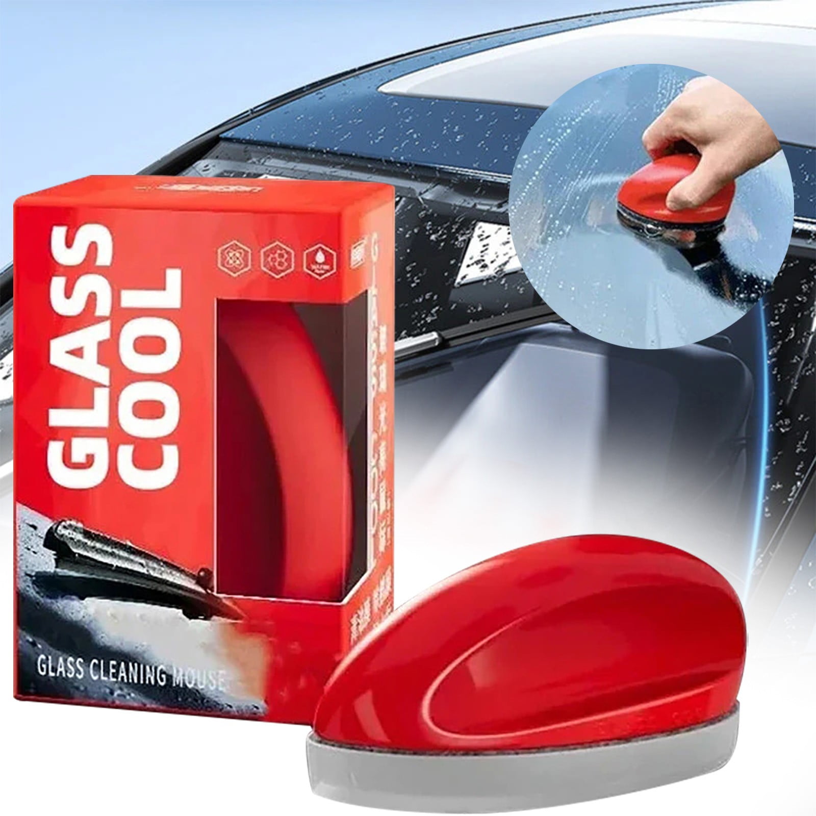 Powerful Windshield Cleaner & Oil Film Remover,Car Glass Cleaner,Car ...