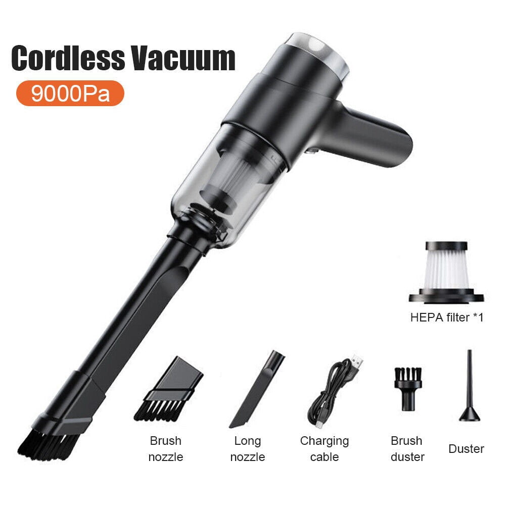 Powerful and Portable Car Vacuum Cleaner: Strong Sution Force, 120W ...
