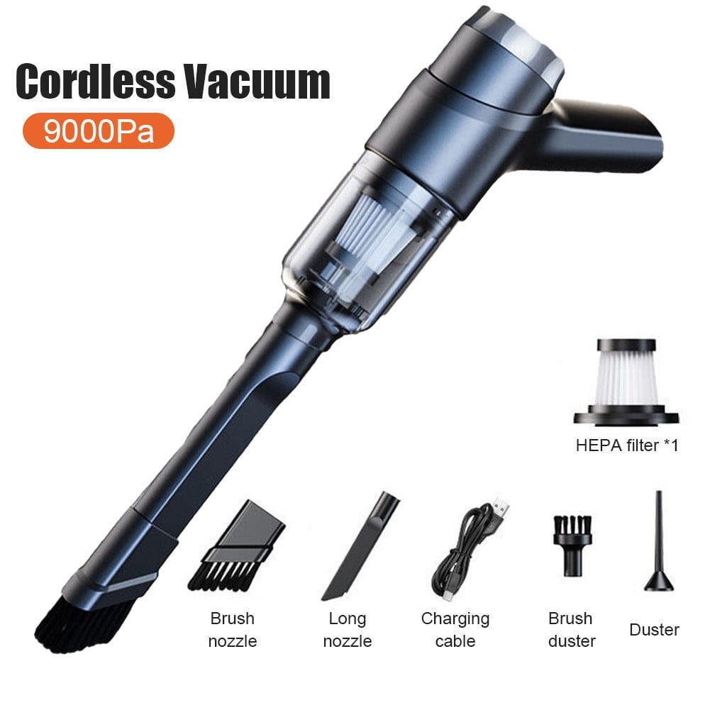 Powerful and Portable Car Vacuum Cleaner: Strong Sution Force, 120W ...