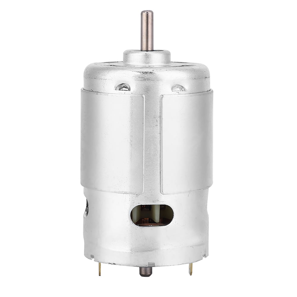 Powerful and Quiet: 12V 3000 RPM Miniature DC Motor with Double Ball ...