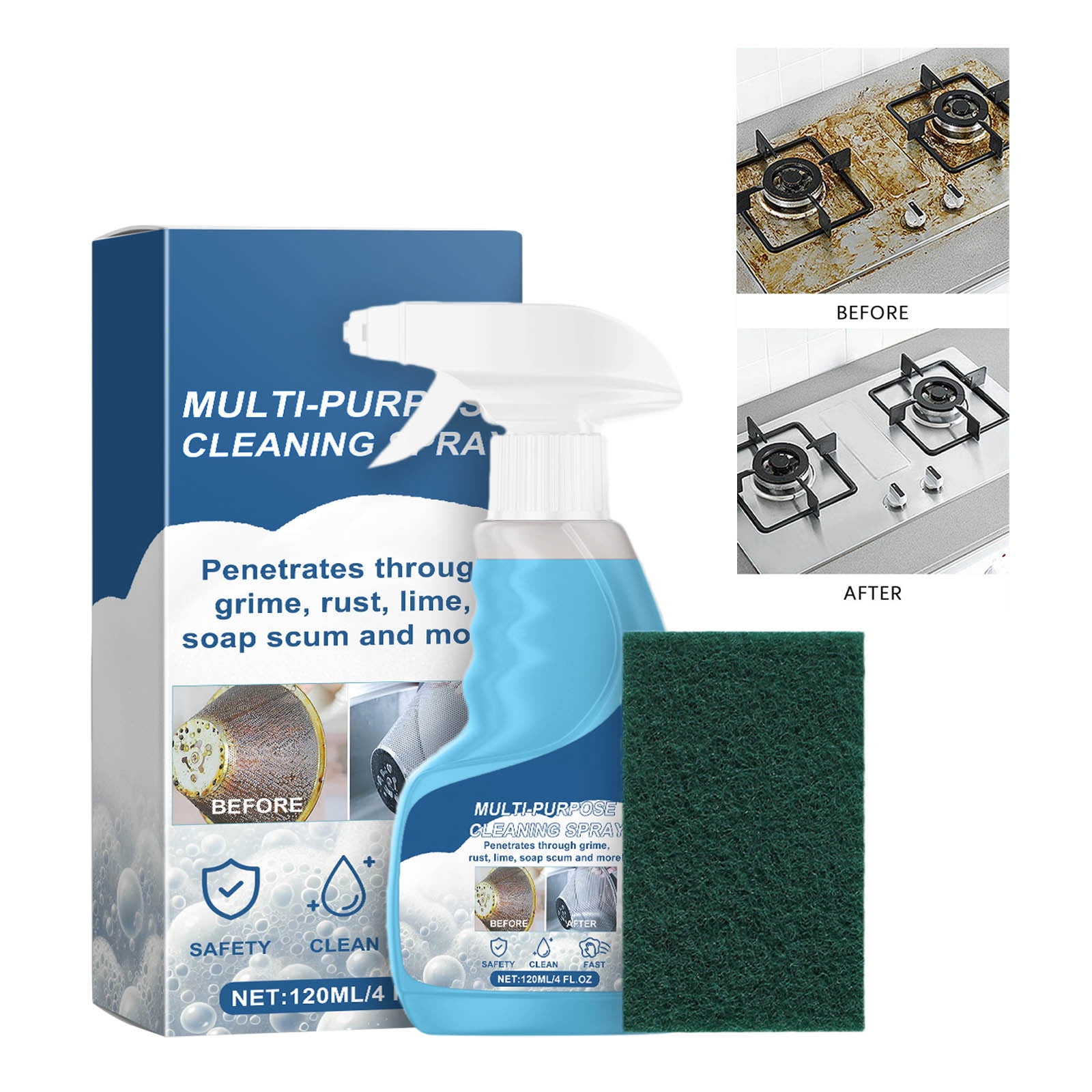 Powerful foam cleaning formula Foam-based cleaning solution Industrial ...