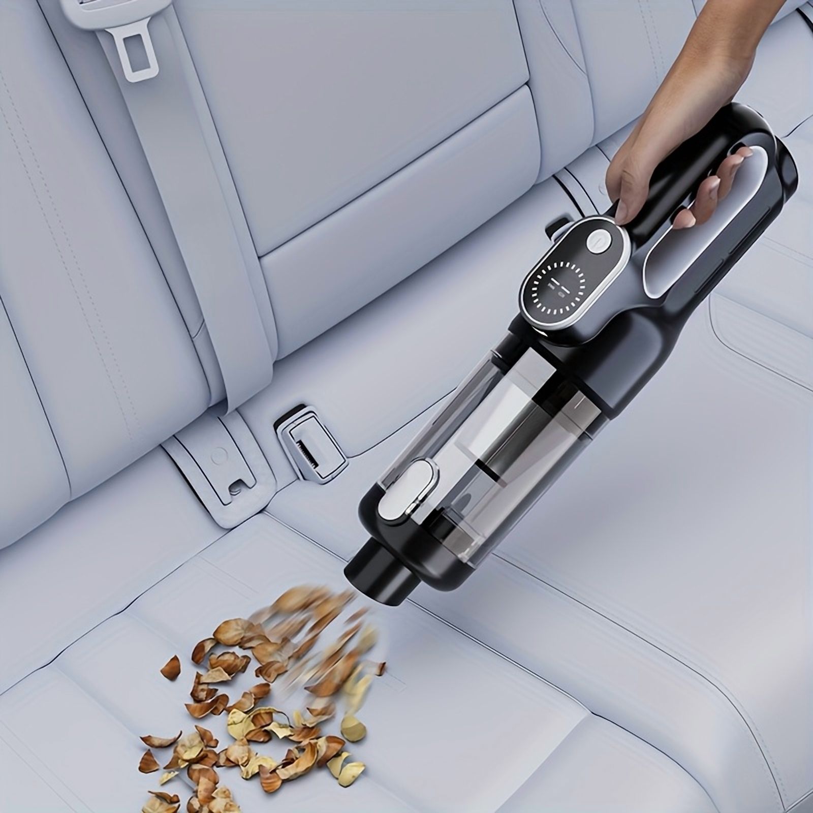 Powerful portable car wireless vacuum cleaner, high-power handheld car ...